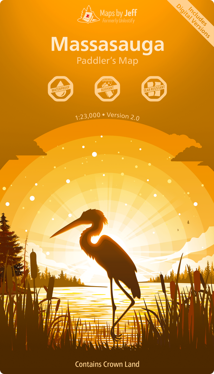 Massasauga - Paddler's Map – Maps by Jeff