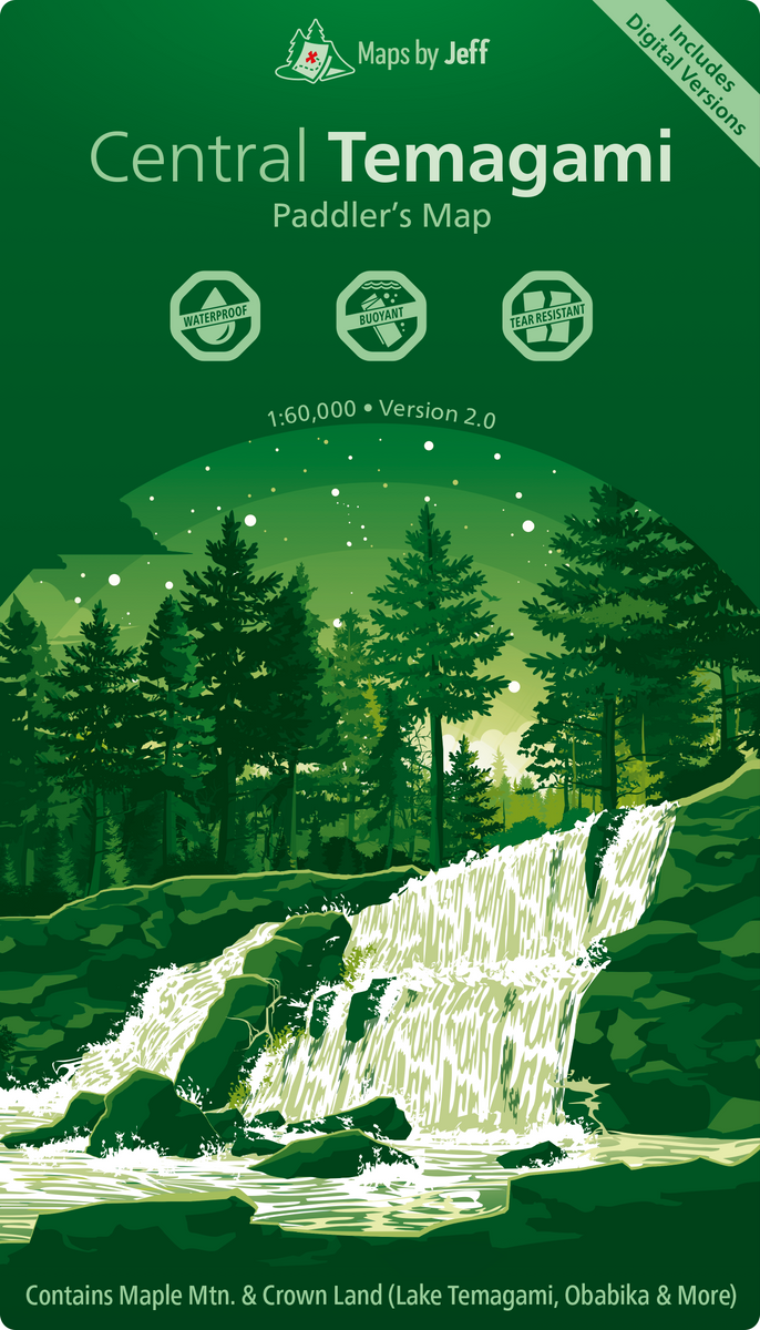 Central Temagami - Paddler's Map – Maps by Jeff