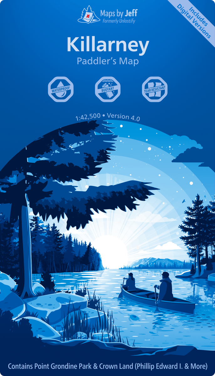 Killarney - Paddler's Map – Maps by Jeff